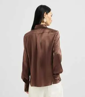 Brunello Cucinelli Stretch-silk Shirt