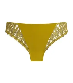Maison Lejaby Dreamcatcher Briefs - Green