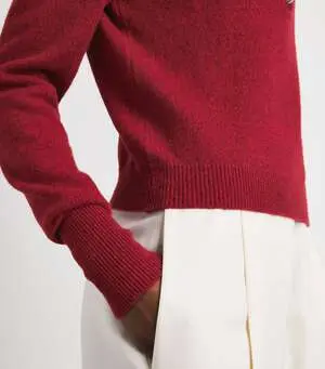 Safiyaa Wool-cashmere Polo Sweater