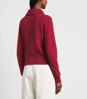 Safiyaa Wool-cashmere Polo Sweater