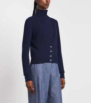 Safiyaa Wool-cashmere Cardigan