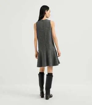 Brunello Cucinelli Virgin Wool Mini Dress