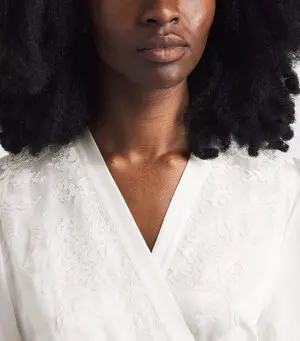 MARJOLAINE Silk Tess Robe