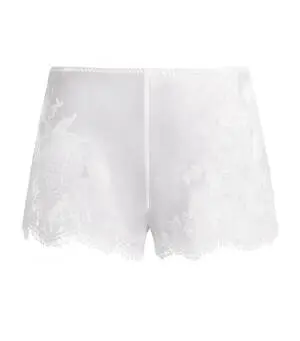 MARJOLAINE Silk Floral Tess Shorts