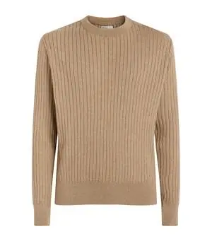 Oliver Peoples Organic Cotton Ribbed Blenheim Sweater
