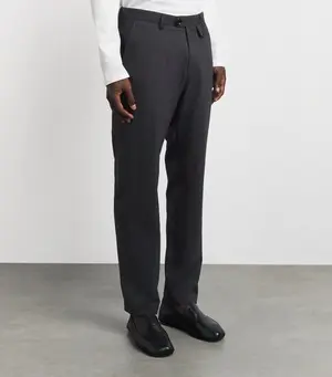 Oliver Peoples Cotton-wool Fishtail Westerman Trousers