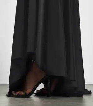 Rabanne Asymmetric-hem Embellished Gown