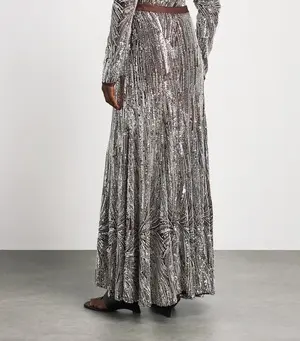 Rabanne Sequin-embellished Maxi Skirt