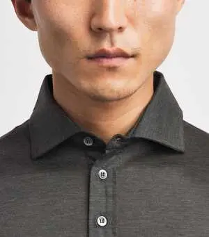 Marco Pescarolo Cashmere Long-sleeve Polo Shirt