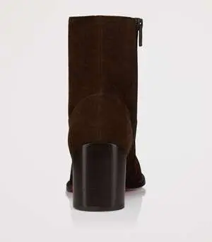 CHRISTIAN LOUBOUTIN Ira 55 Suede Boots