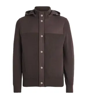FIORONI CASHMERE Virgin Wool Down Jacket
