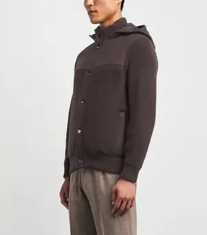 FIORONI CASHMERE Virgin Wool Down Jacket