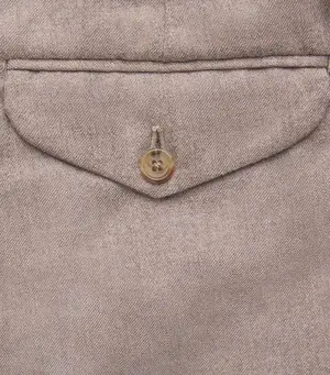 FIORONI CASHMERE Virgin Wool Straight Chinos