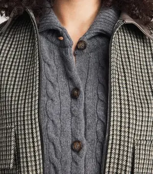 Polo Ralph Lauren Wool-cashmere Cable-knit Cardigan