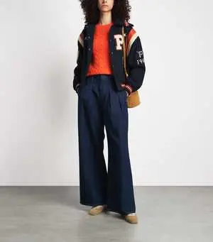 Polo Ralph Lauren Wool-cashmere Cable-knit Sweater