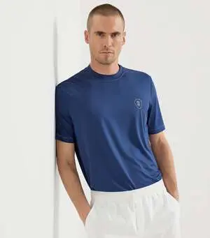 Brunello Cucinelli Comfort Nylon Logo T-shirt