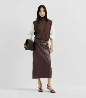 Brunello Cucinelli Cashmere-silk Embellished Sweater Vest