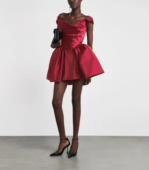 VIVIENNE WESTWOOD Taffeta Bagatelle Mini Dress
