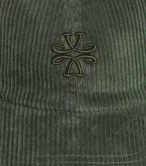 Jacob Cohen Cotton Corduroy Logo Baseball Cap