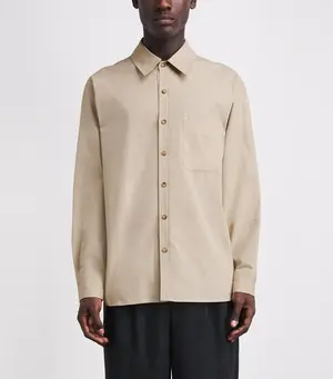LE17SEPTEMBRE Cotton Chest Pocket Shirt
