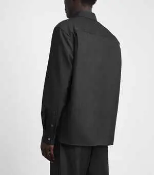 LE17SEPTEMBRE Wool-blend Two-pocket Overshirt