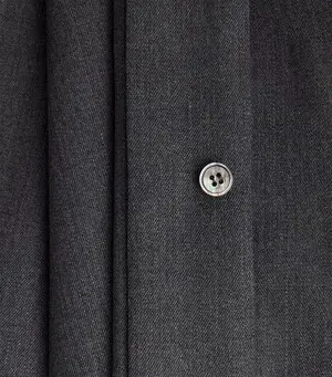 LE17SEPTEMBRE Wool-blend Two-pocket Overshirt