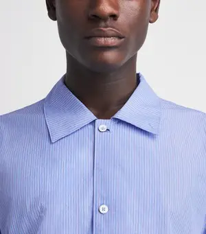 LE17SEPTEMBRE Cotton Stripe Pyjama Shirt
