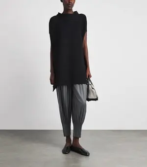 Issey Miyake Fluffy Basics Tapered Trousers