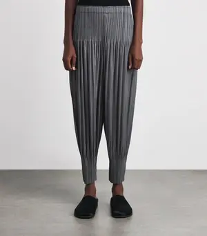 Issey Miyake Fluffy Basics Tapered Trousers