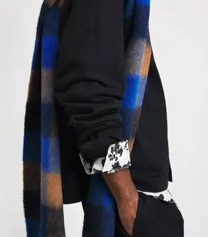 JW Anderson Oversized Cotton Herringbone Shirt