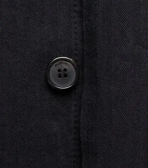 JW Anderson Oversized Cotton Herringbone Shirt