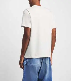 JW Anderson Cotton Logo-embroidered T-shirt