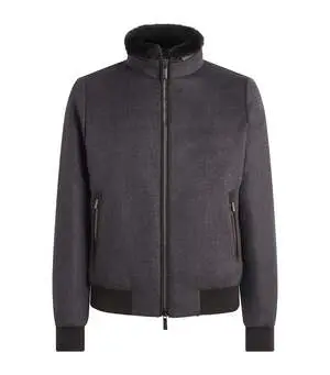 MOORER Cashmere Bellati Down Jacket - Brown
