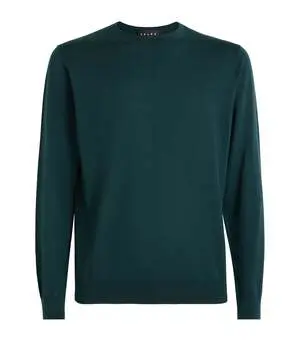 Falke Ultrafine Merino Wool Sweater - Green