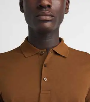 Falke Pima Cotton Piqué Polo Shirt