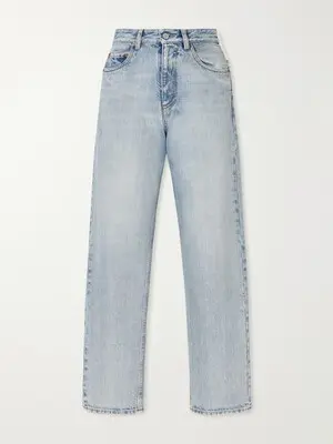 MAISON MARGIELA Mid-rise Wide-leg Jeans - Blue