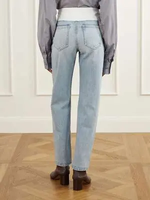 MAISON MARGIELA Mid-rise Wide-leg Jeans