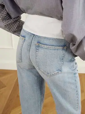 MAISON MARGIELA Mid-rise Wide-leg Jeans