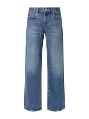 FRAME The Saturday Low-rise Straight-leg Jeans - Blue
