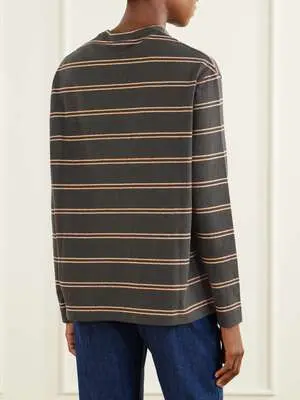 JIL SANDER Striped Cotton Shirt