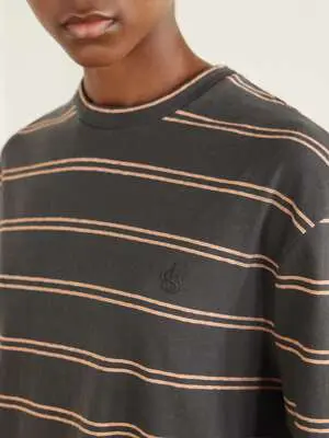 JIL SANDER Striped Cotton Shirt