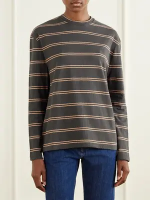 JIL SANDER Striped Cotton Shirt