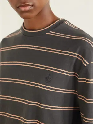 JIL SANDER Striped Cotton Shirt