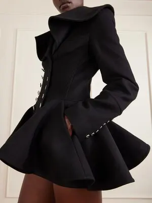 Alexander McQueen Double-breasted Wool Coat