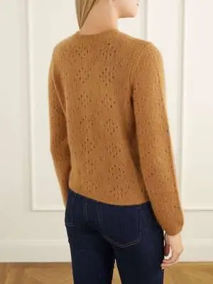 FRAME Cashmere Airy Teddy Wool And Cashmere-blend Cardigan