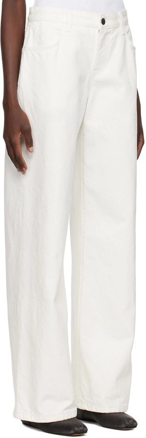 THE ROW Straight-leg Jeans - White
