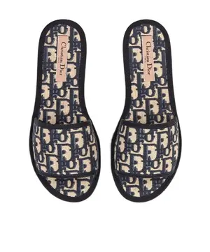 Dior Chez Moi Embroidered Sandals