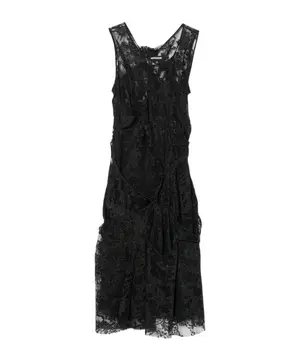 Junya Watanabe Lace Dress - Black