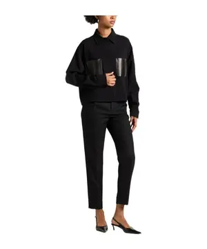 Max Mara Minimalist Longsleeve Wool Shirt