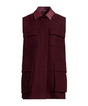 Max Mara Solidcolor Sleeveless Waistcoat